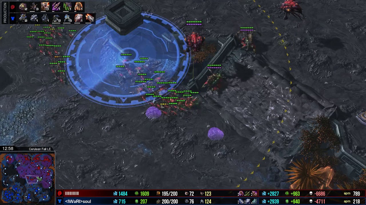 Starcraft 2 - TvZ - WHO MOVES FIRST? - souL vs Stephano on Cerulean ...