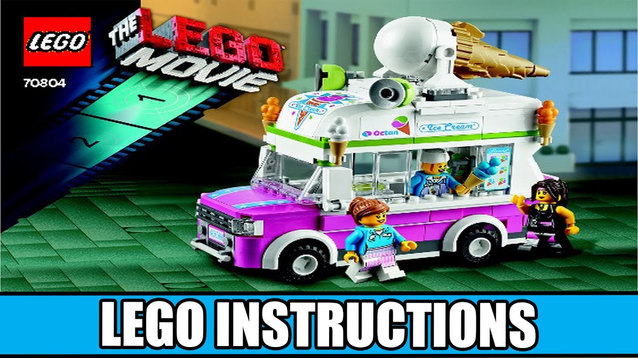 LEGO Instructions - The LEGO Movie - 70804 - Ice Cream Machine (Book 3 ...