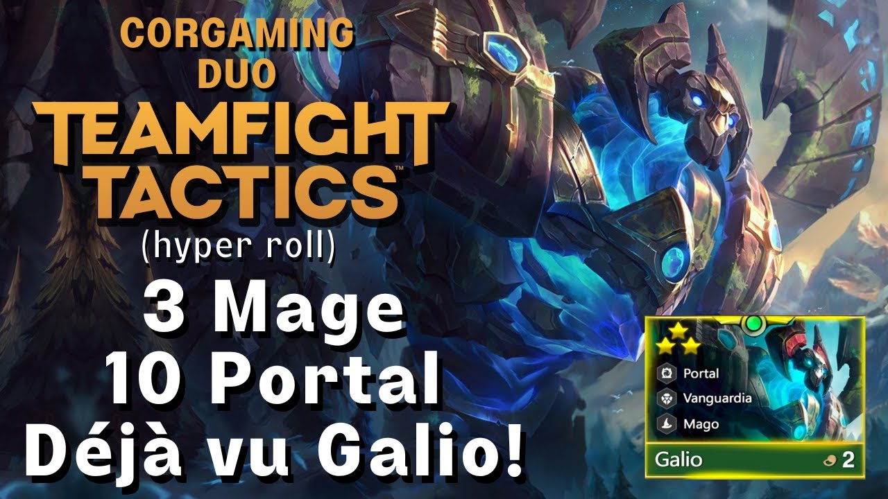 3 Star Galio - DEJA VU TO DRAGONLANDS! | TFT Magic & Mayhem | Teamfight ...