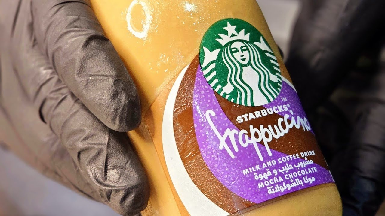 Transformation of Starbucks Frappuccino Drink into Ice Cream Rolls ...