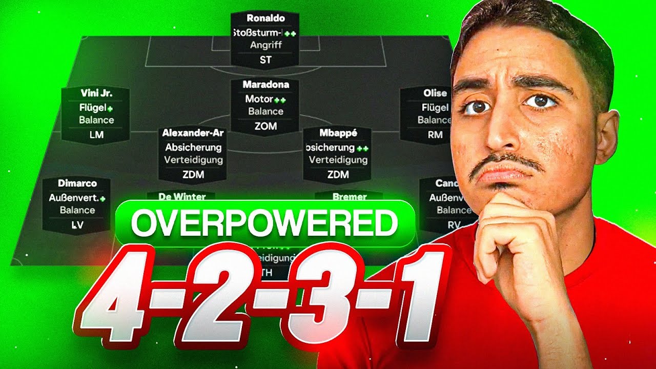 CPU ist ZURÜCK! Diese NEUE 4-2-3-1 TAKTIK ist die NEUE META! (mit Spielerempfehlungen)! 👀 - YouTube