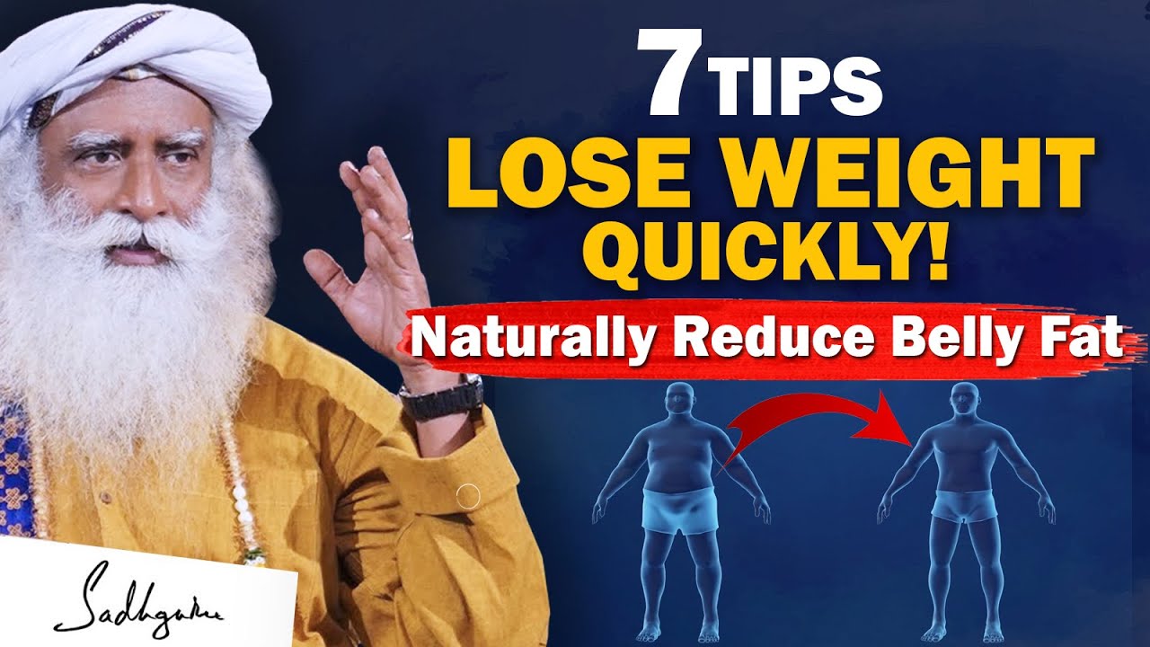 🔴7 EFFECTIVE TIPS To Lose Weight Naturally And Overcome Belly Fat ...