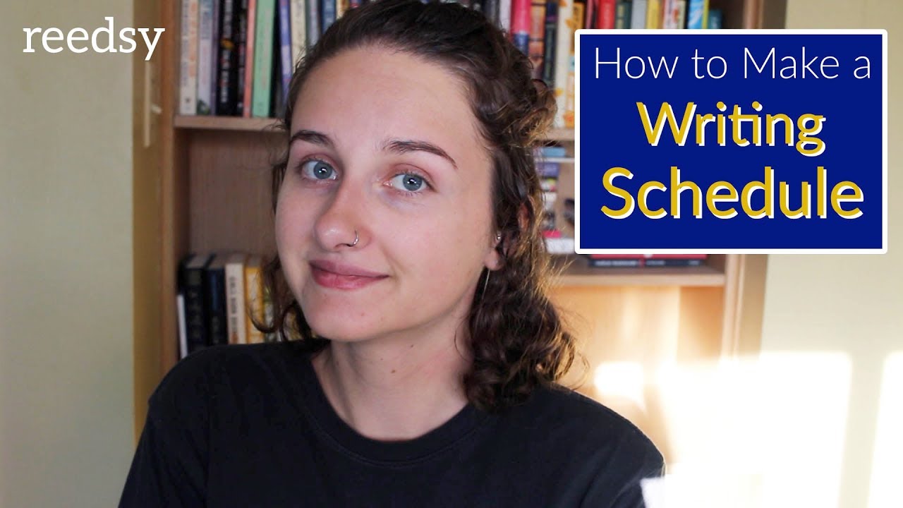 How to Make a Writing Schedule - YouTube