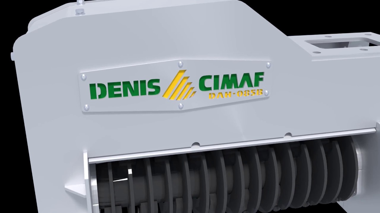DAH-085B - DENIS CIMAF Brasil - Trituradores Florestais - YouTube
