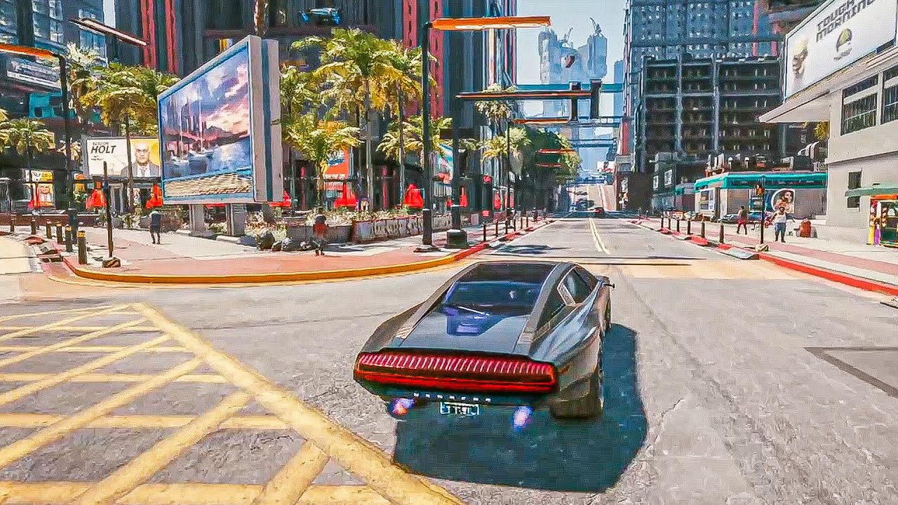 Cyberpunk 2077 HERRERA OUTLAW GTS Free Roam Exploration Gameplay PC Max ...