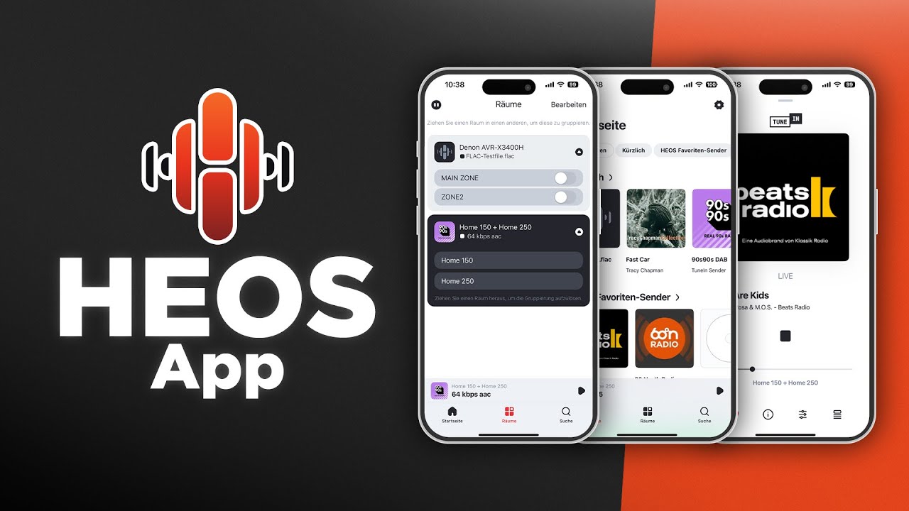Denon HEOS App Anleitung und Tutorial (2025) - YouTube