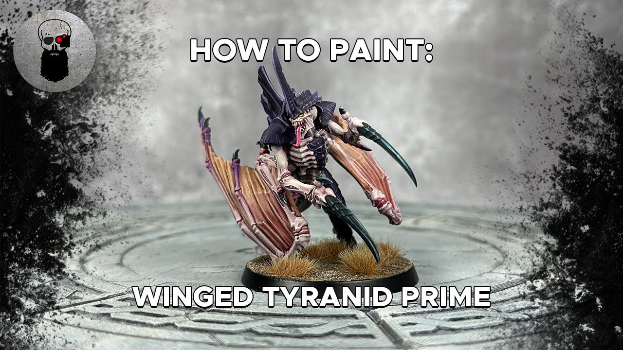 Contrast+ How to Paint: Leviathan Winged Tyranid Prime - YouTube