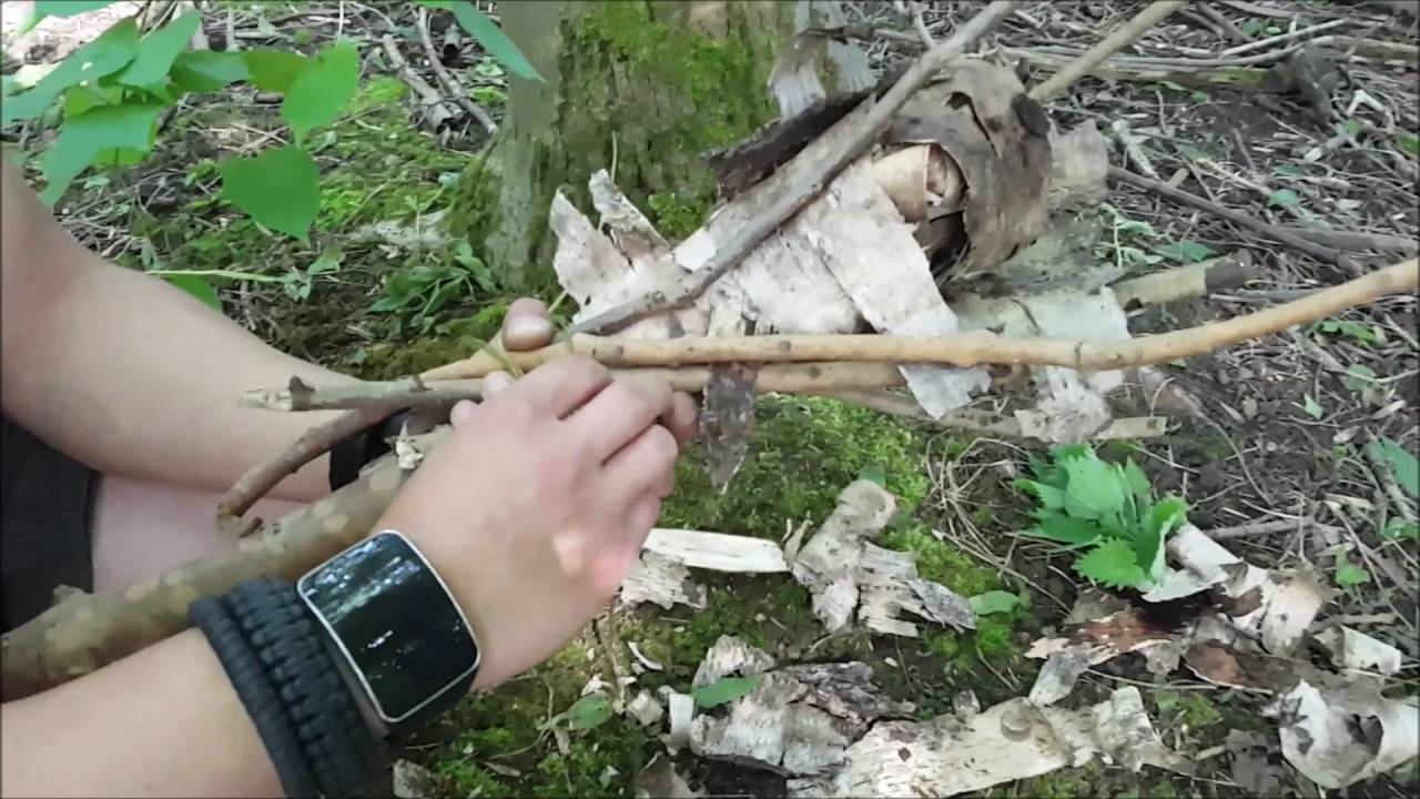 BIRCH BARK TORCH 2016 - YouTube