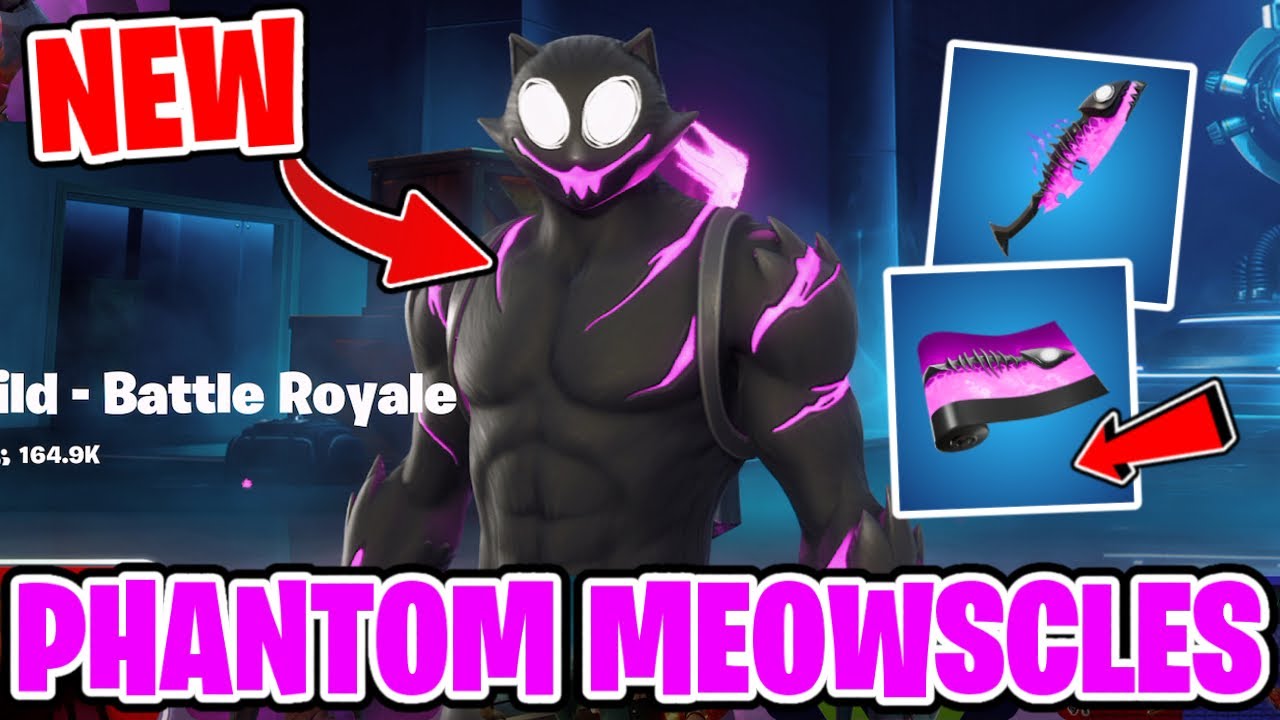 How To Get The "PHANTOM MEOWSCLES" Skin In (Fortnite Battle Royale ...