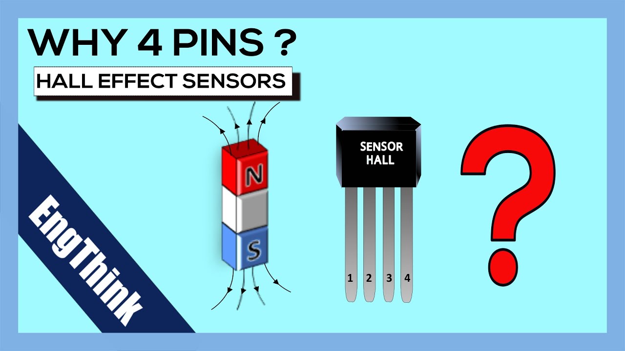 4 pins Hall Effect Sensor #hallsensor - YouTube