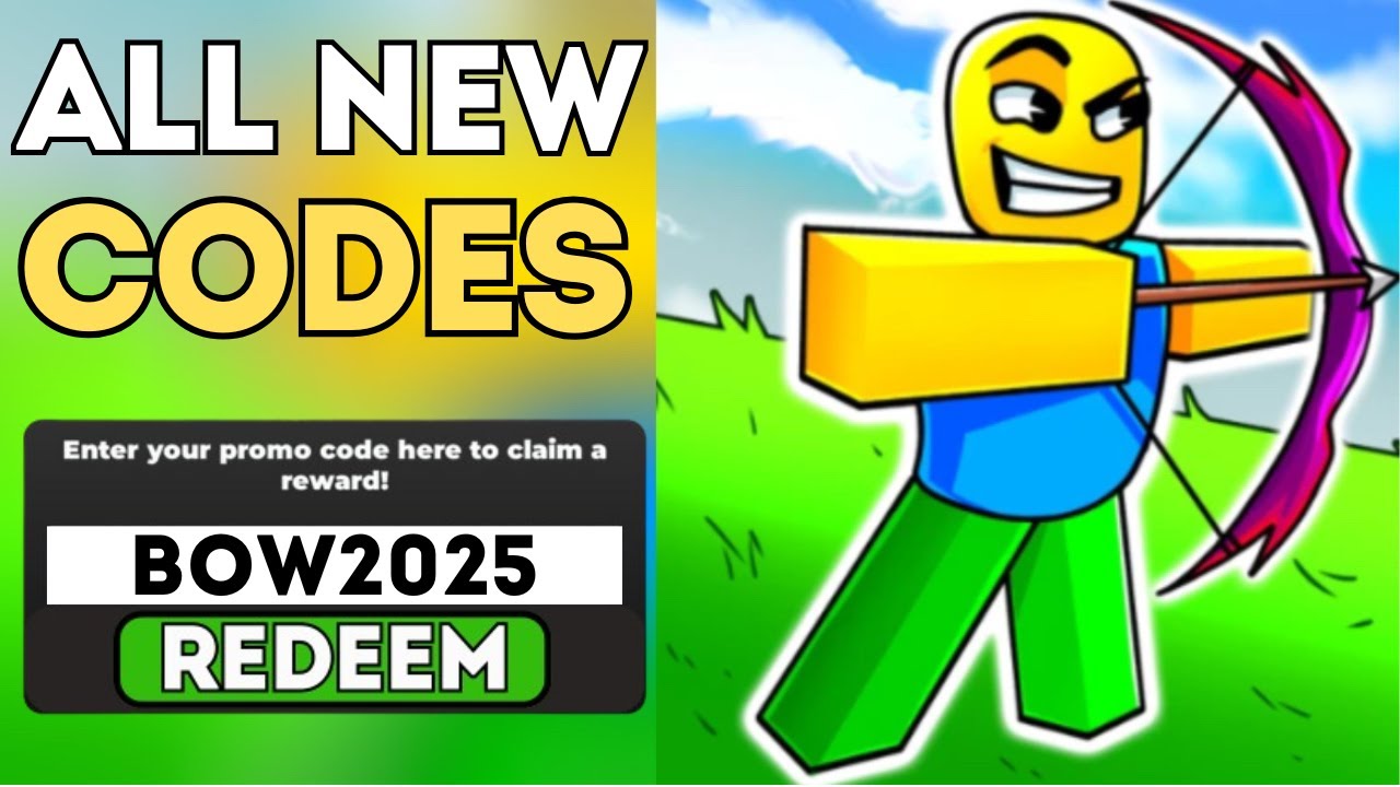 *NEW* ALL WORKING BOW SIMULATOR CODES 2025 - BOW SIMULATOR ROBLOX CODES ...