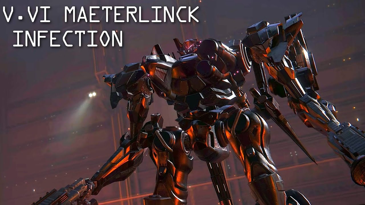 Armored core VI Fire On Rubicon V.VI Maeterlinck Infection Defeat in 1: ...