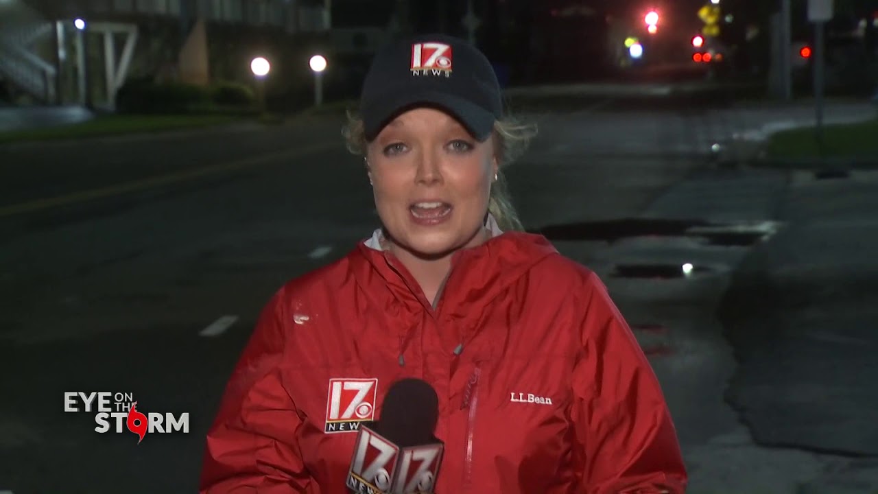 Colleen Quigley Hurricane Dorian coverage - YouTube