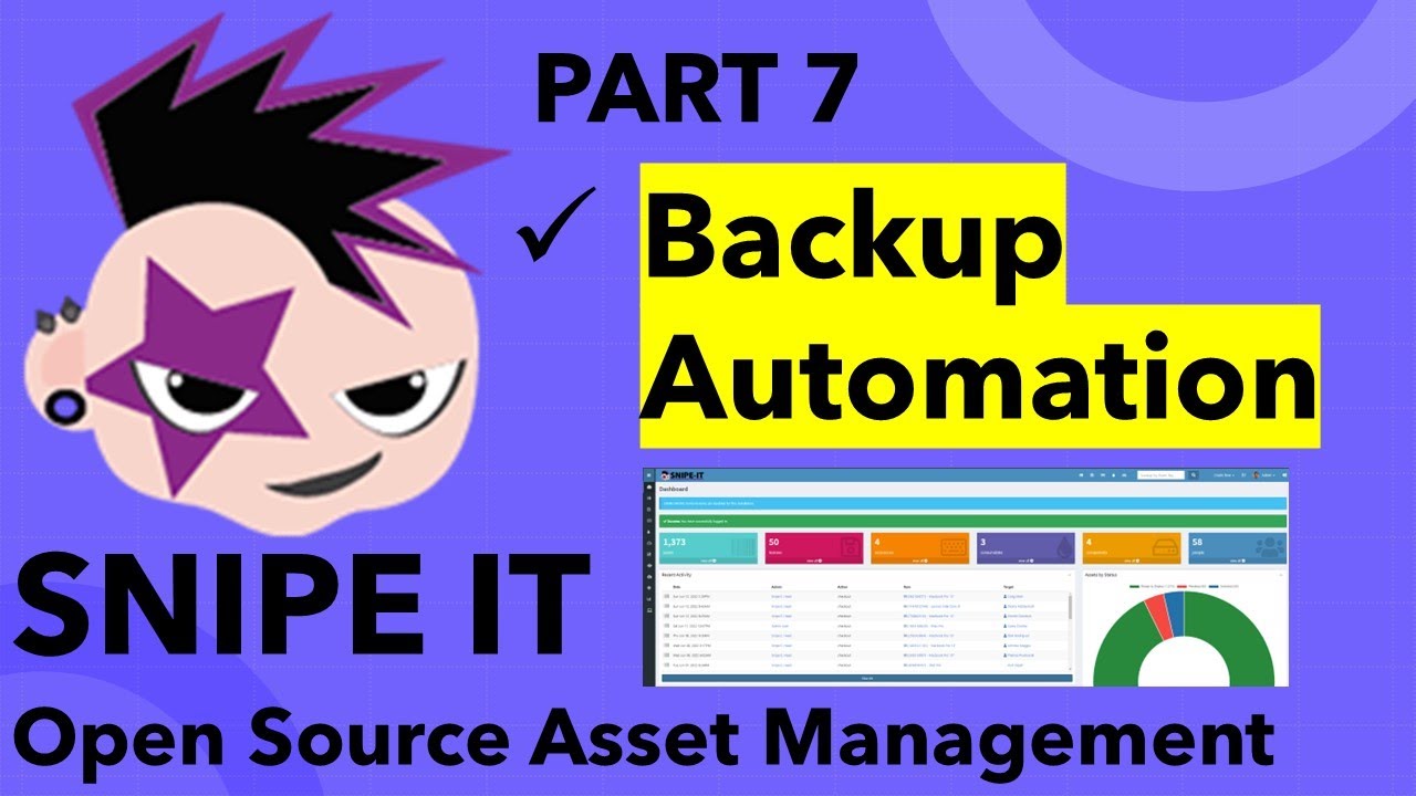 Snipe-IT - BackUp Automation Every 2 Weeks - PART 7 #snipeit # ...