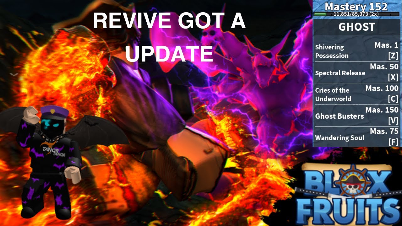 NEW BLOX FRUITS UPDATE REVIVE IS NOW GHOST AND ITS OP!!!! - YouTube