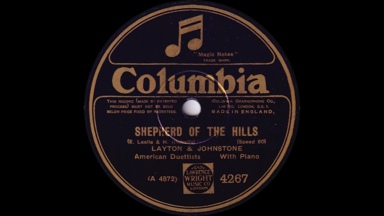 Layton And Johnstone - Shepherd Of The Hills - YouTube
