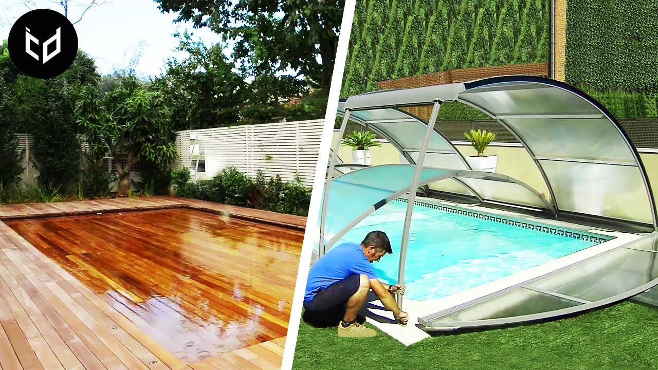 Amazing Pools That Are ON ANOTHER LEVEL (Movable Floor Hidden Swimming ...