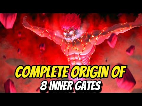 THE EIGHT INNER GATES COMPLETE HISTORY🤯 || DEFEATED MADARA UCHIHA 🥵 ...