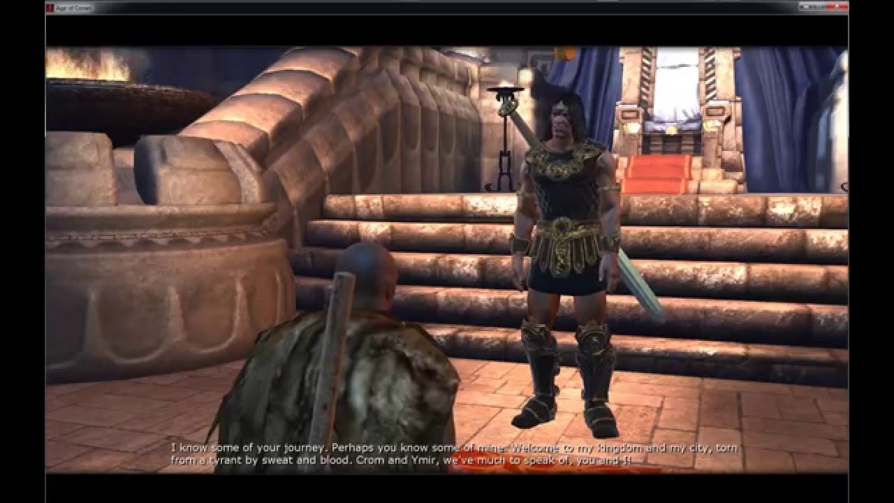 Age of Conan step by step tutorial We meet Conan - YouTube