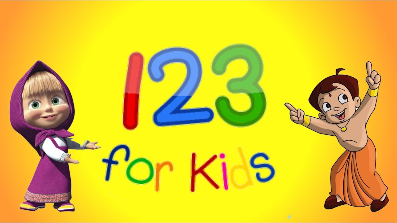 हिंदी में 1 से 50 तक गिनती | Counting in Hindi |123 numbers - YouTube