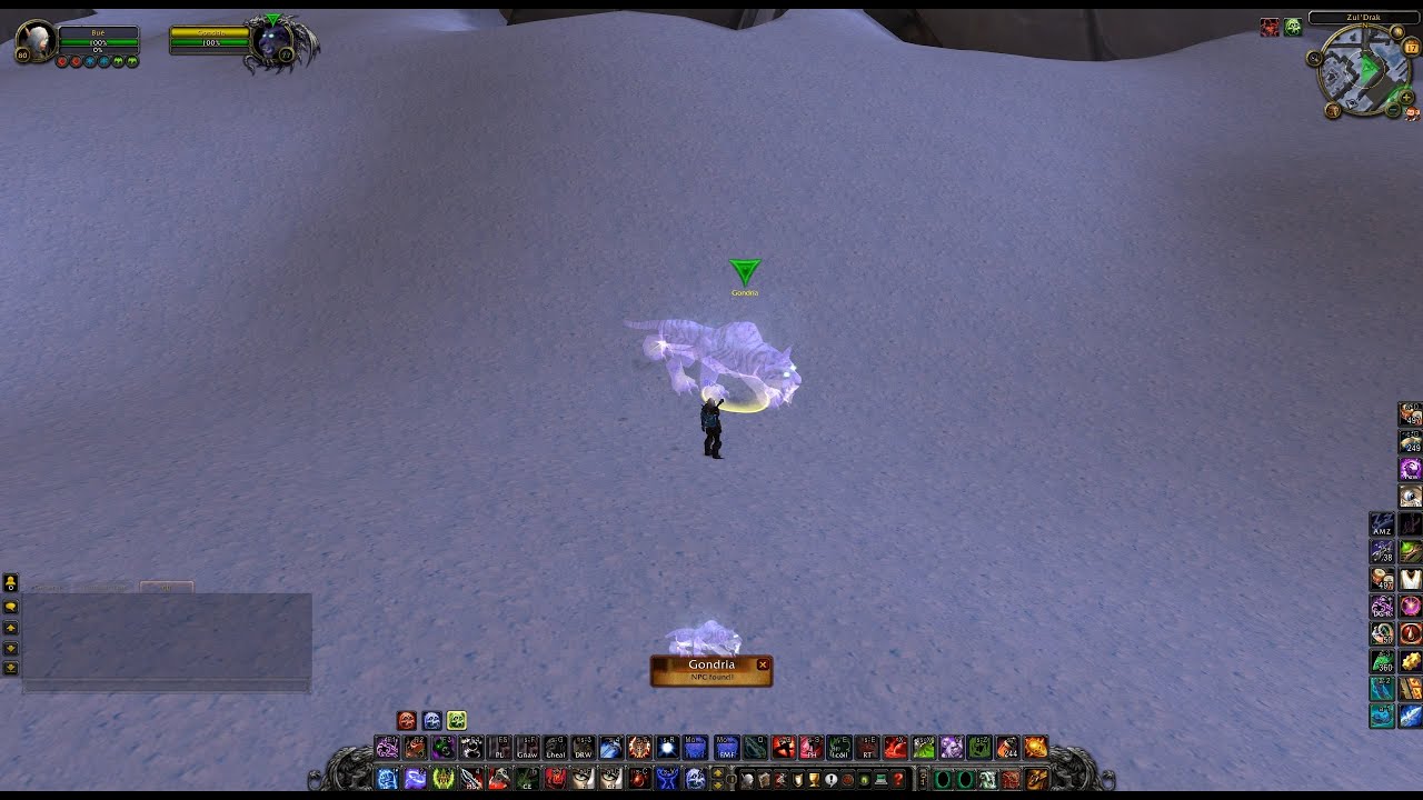 Gondria Rare Location, WoW Wotlk Gondria Spawn Locations - YouTube