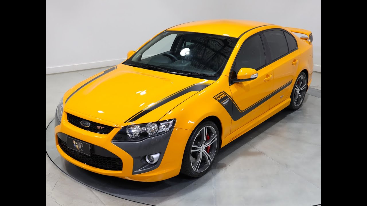 For Sale 2013 FPV FG MK II GT Build No 1425 - Octane - YouTube