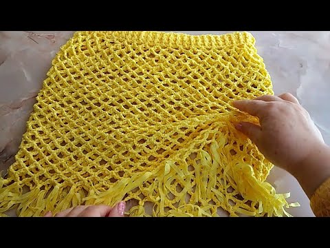Örgü kolay yazlık etek modeli plaj eteği tatil eteği yapımı #crochet