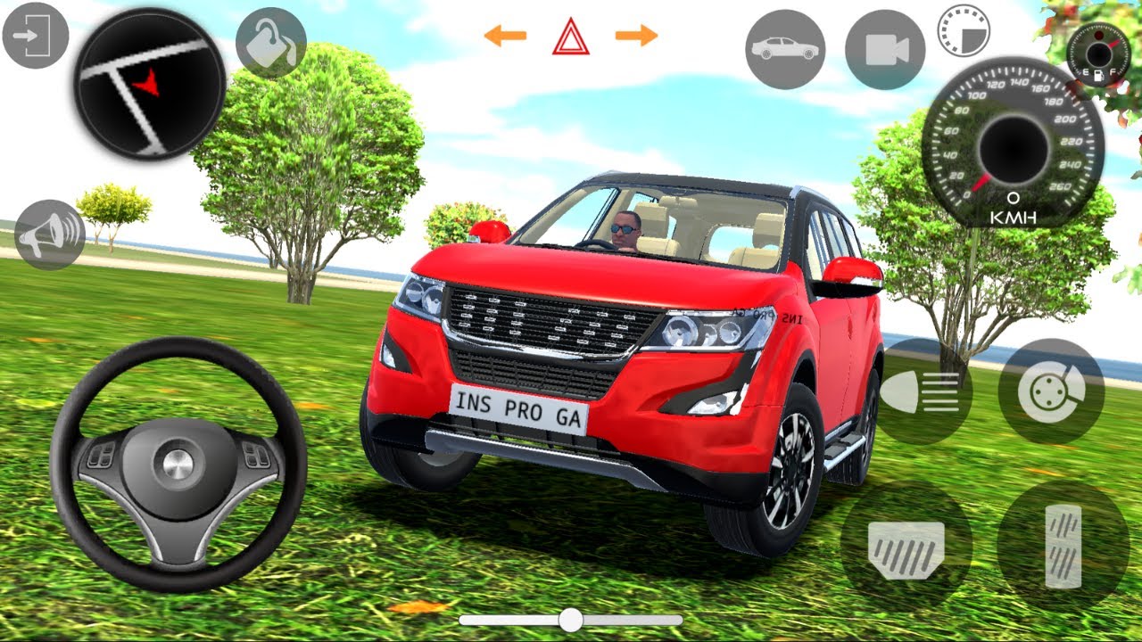 Indian Car Simulator 3D | Indian Car Driving Gameplay | XUV 500 Driving ...