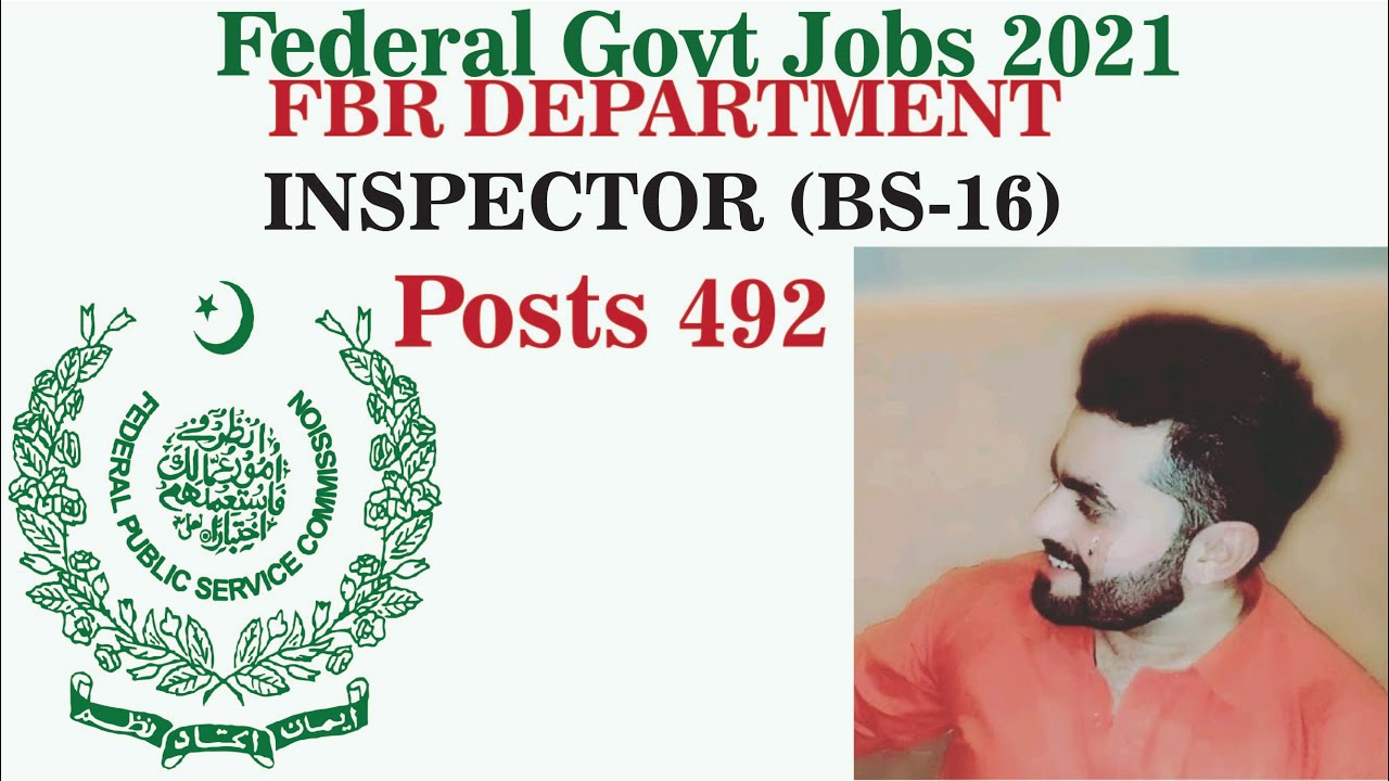 Federal Board of Revenue jobs 2021 | FPS Jobs 2021 How to apply for FBR ...