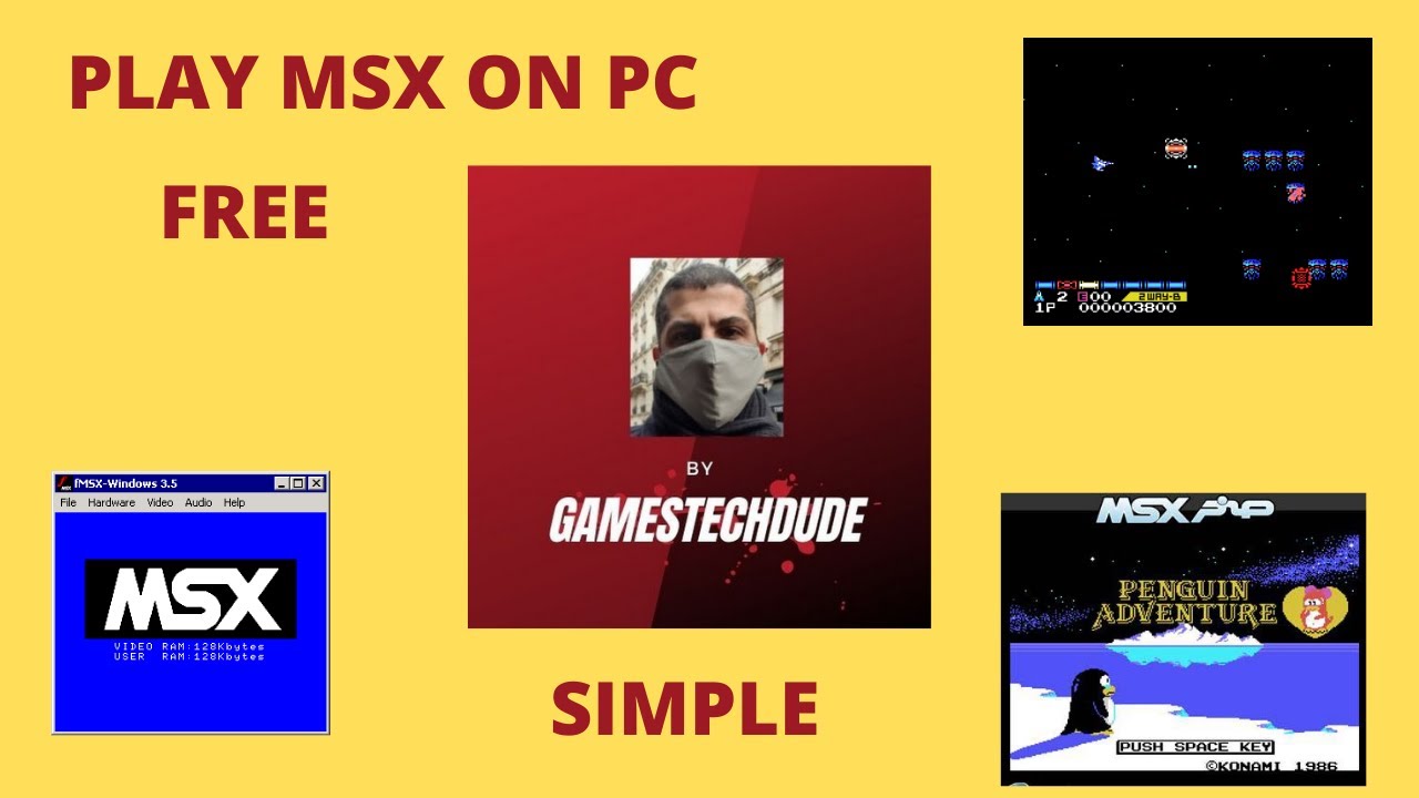 How to play msx games on PC - YouTube
