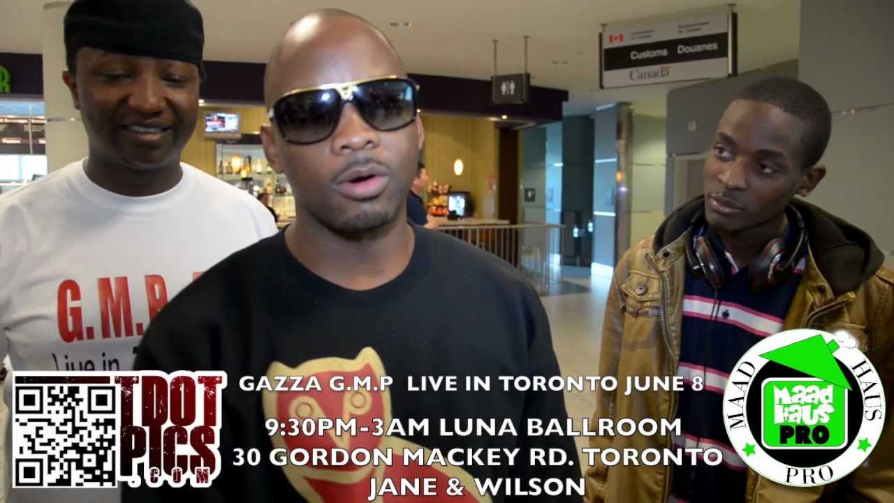GAZZA GMP LIVE IN TORONTO @ LUNA BALLROOM - YouTube