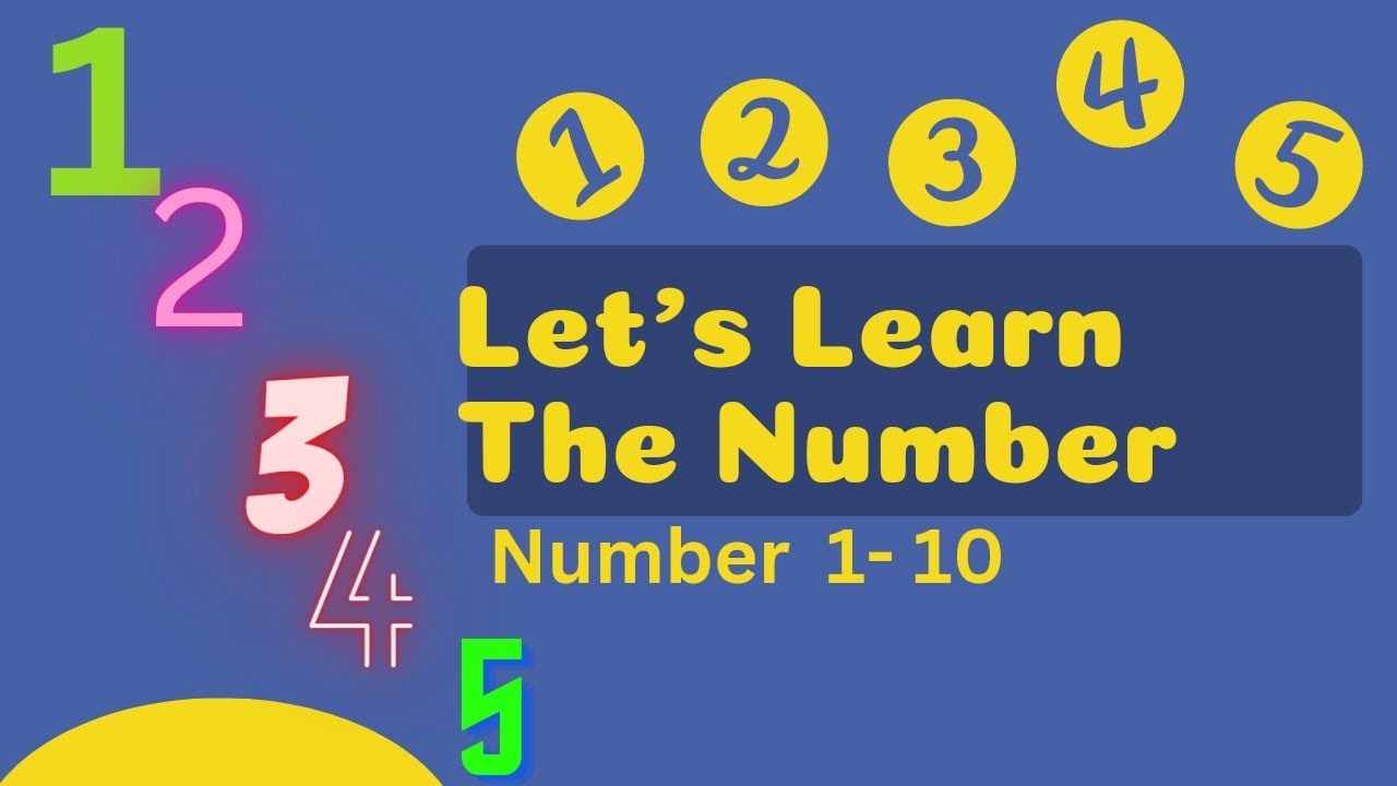 Counting 1-10 Song | Number Songs for Children | Numbers Song Counting ...