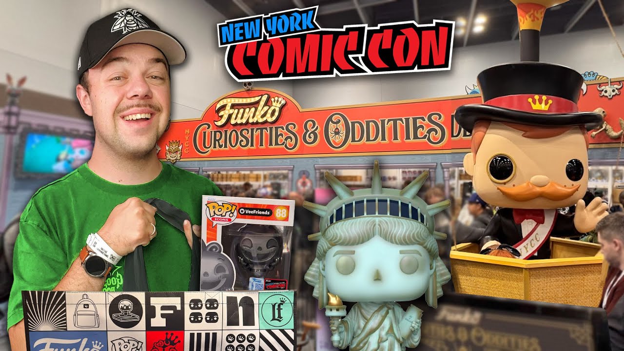 The Funko Booth at NYCC 2025 (Tons of NEW Exclusives) - YouTube
