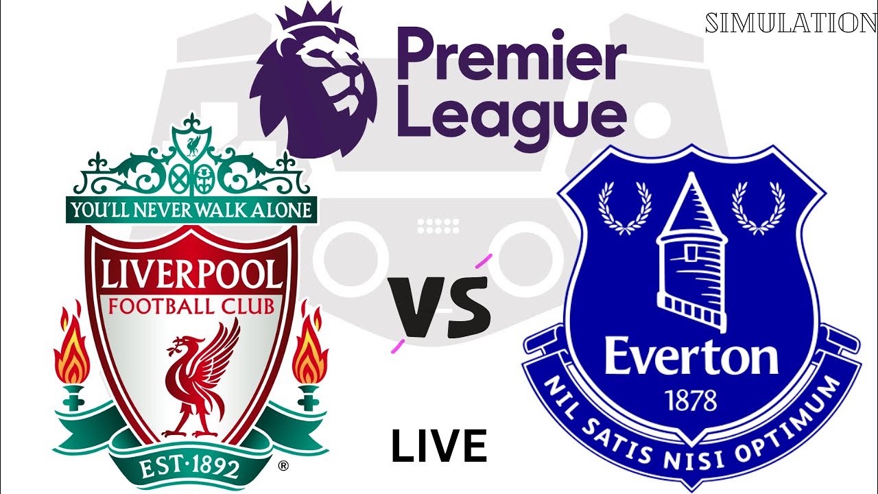 Liverpool vs Everton | LIV vs EVE | Premier League 2023 Football Live ...