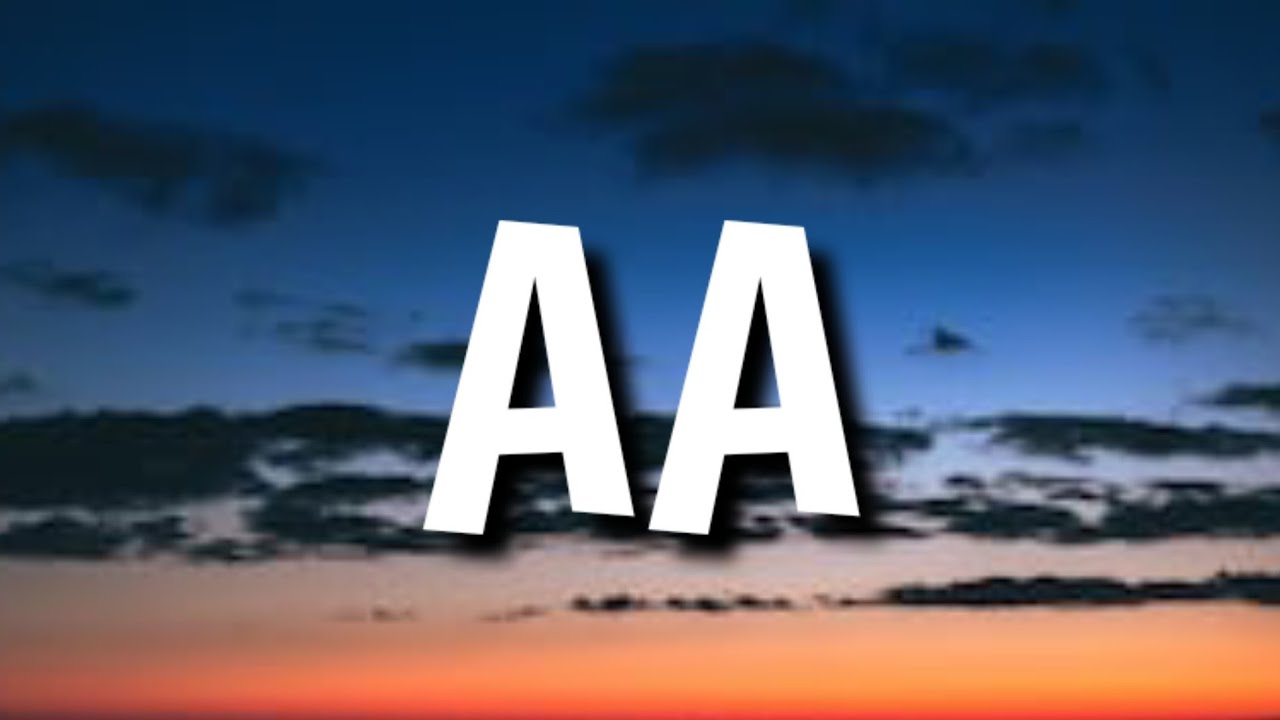 Walker Hayes - AA (Lyrics) - YouTube