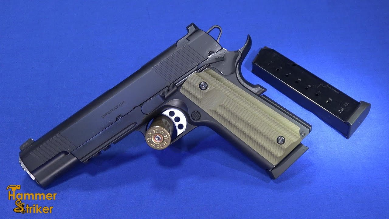 Its Back! Springfield 1911 Operator 45 ACP Re-Introduced by Springfield ...