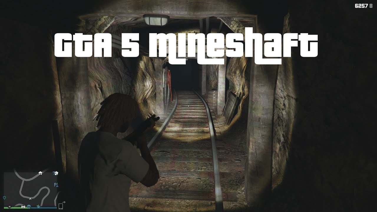 GTA 5 - Cave Gameplay | Mineshaft Mystery - YouTube