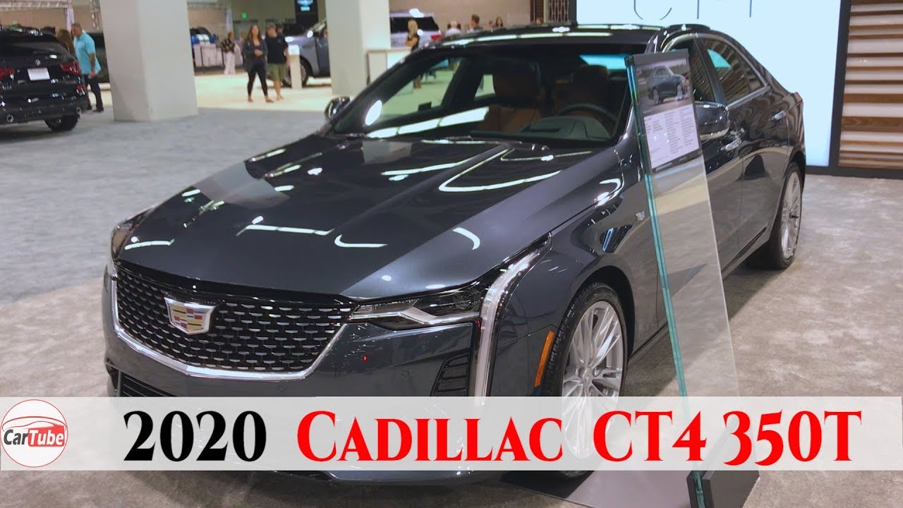 2020 Cadillac CT4 350T Exterior Walkaround Auto Show - YouTube