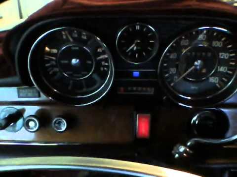 Mercedes Benz W108 instrument cluster - YouTube