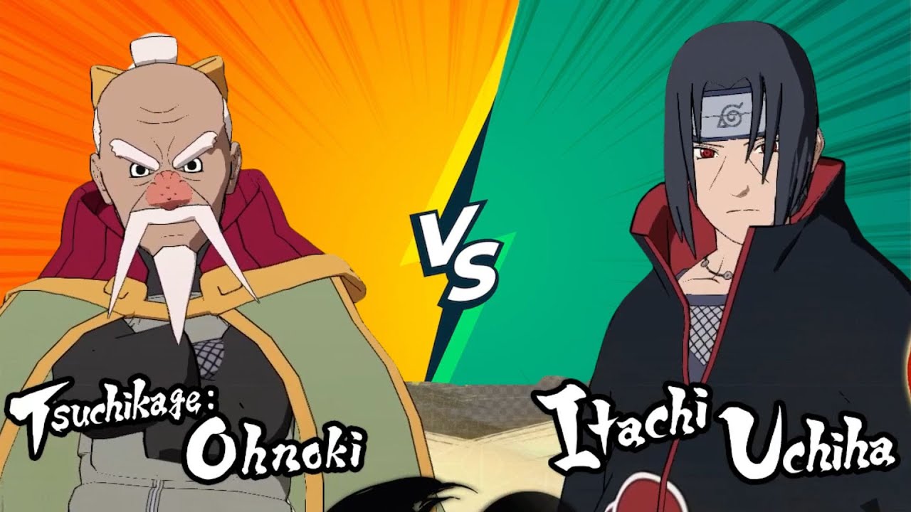 ᴴᴰ Onoki : Tsuchikage vs Itachi Uchiha (Com vs Com) Naruto Shippuden ...
