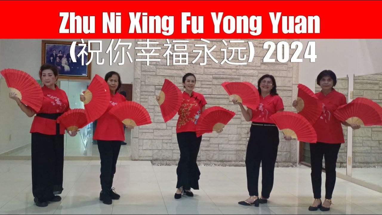 Zhu Ni Xing Fu Yong Yuan (祝你幸福永远) 2024 Line Dance (demo & count) - YouTube