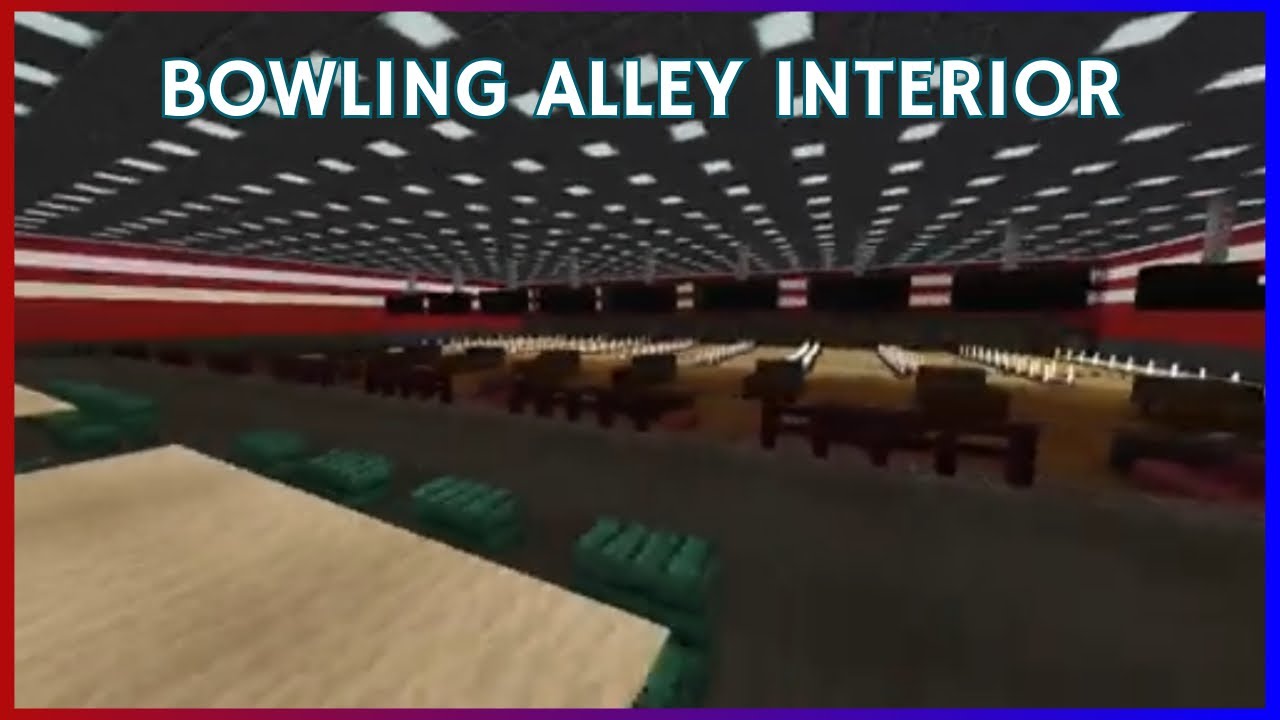 Minecraft Tutorial: How To Make A Bowling Alley Interior! (Refresh ...