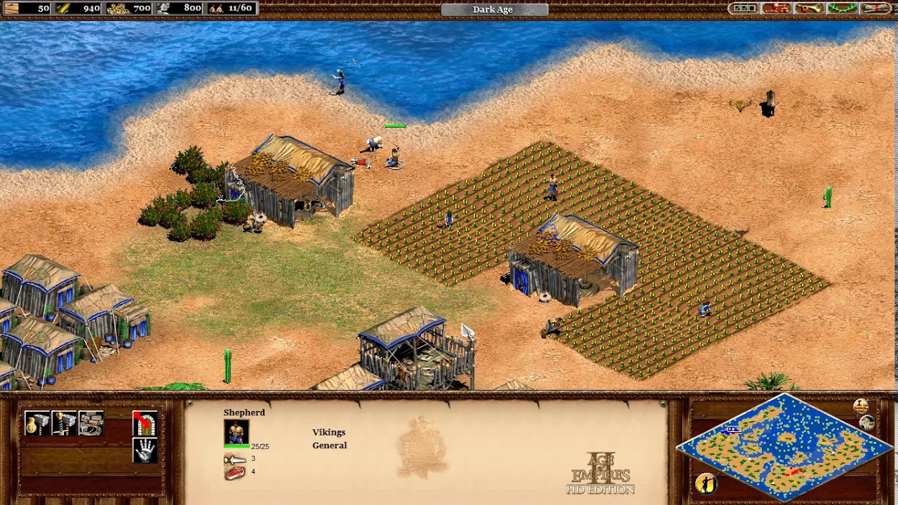 Age Of Empire | How to build Mill | How to collect Food - YouTube