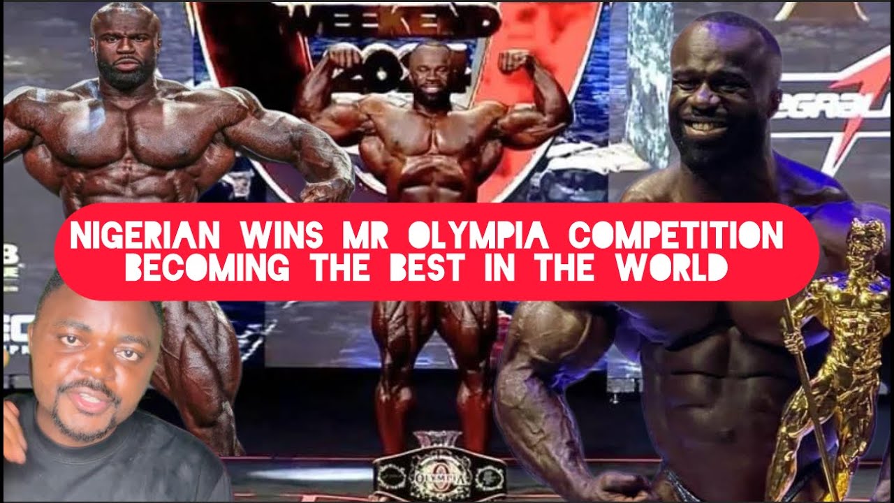 Nigerian Samson Dauda Wins Mr Olympia 2024 Competition Shocking People ...
