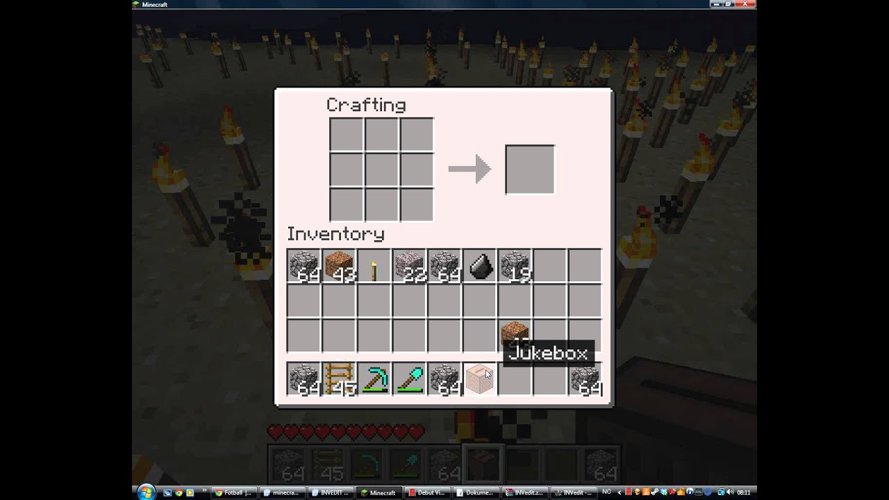 Super Minecraft Guide: How to make a jukebox - YouTube