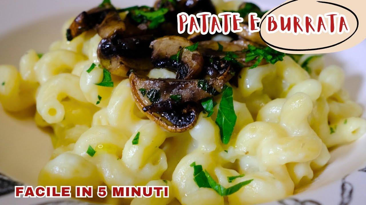 La pasta CREMOSA che sta facendo impazzire tutti! Pasta e patate ...