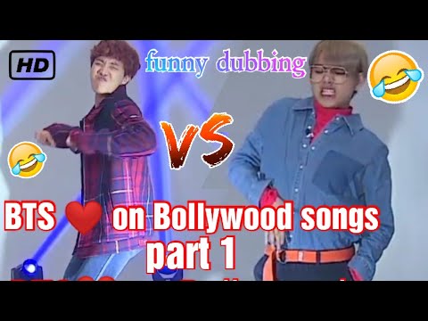 BTS Hindi dubbed funny//BTS on Bollywood songs//RUN EP-30 (part-1 ...