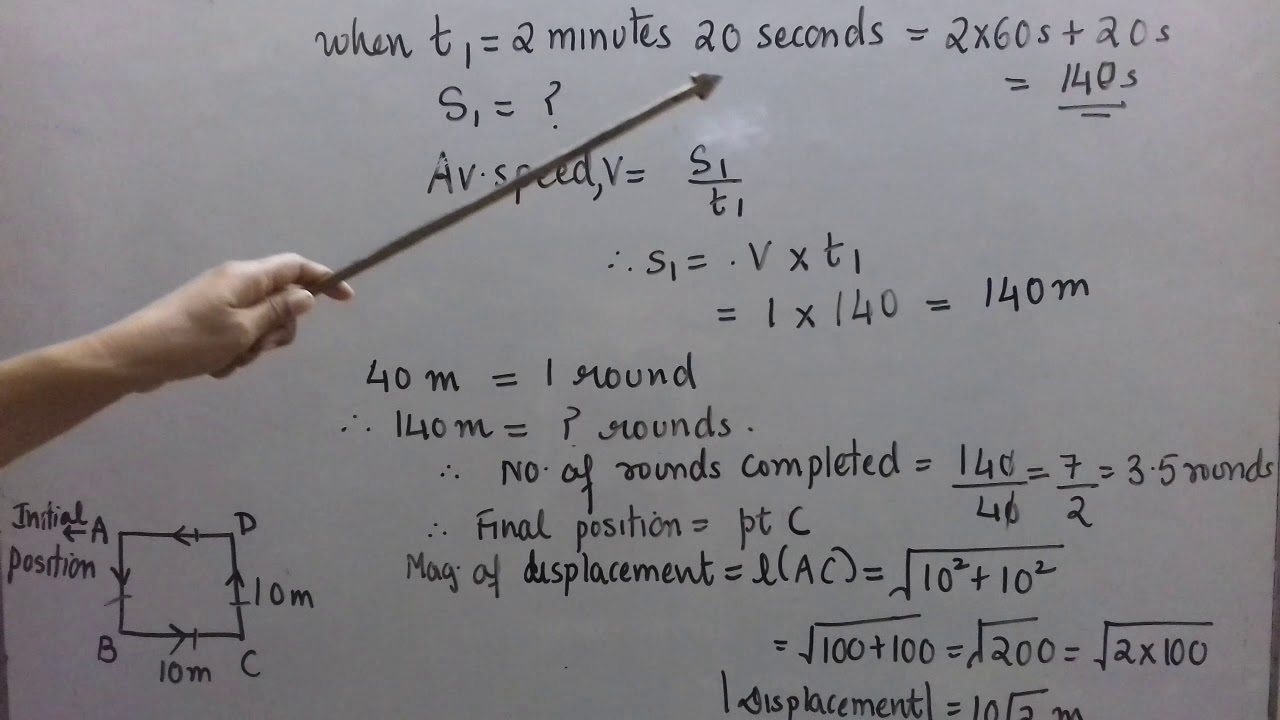 Class IX -Physics | Motion | Solution I of NCERT Questions - YouTube