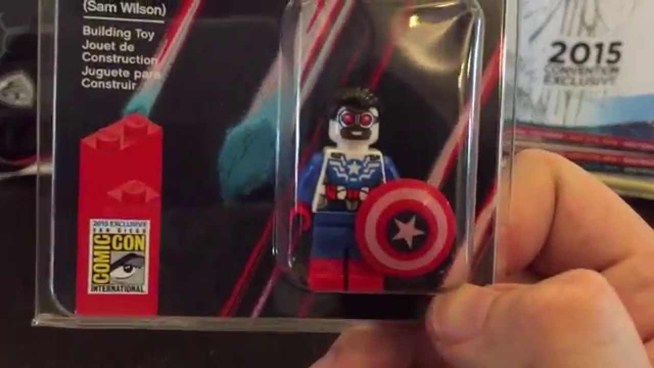 San Diego Comic Con 2015 Exclusive LEGO Captain America Minifigure ...