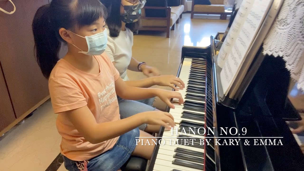 Hanon for Two - Hanon No.9 - YouTube